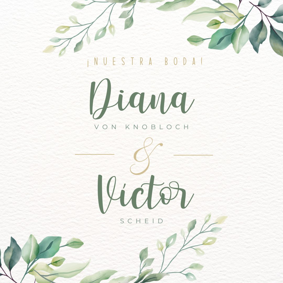 Diana y Víctor - Anotá La Fecha